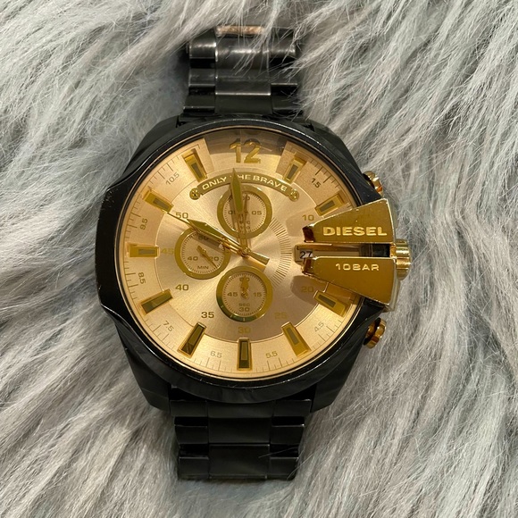 Diesel | Accessories | Diesel Mega Chief Chronograph Watch | Poshmark